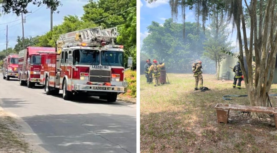 Blaze damages boat and shed in county area of Leesburg - Leesburg-News.com