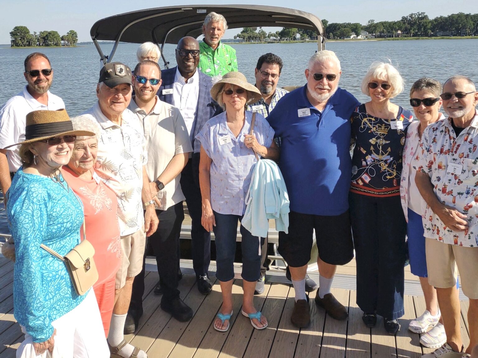 Lake Port Square christens new boat for residents - Leesburg-News.com
